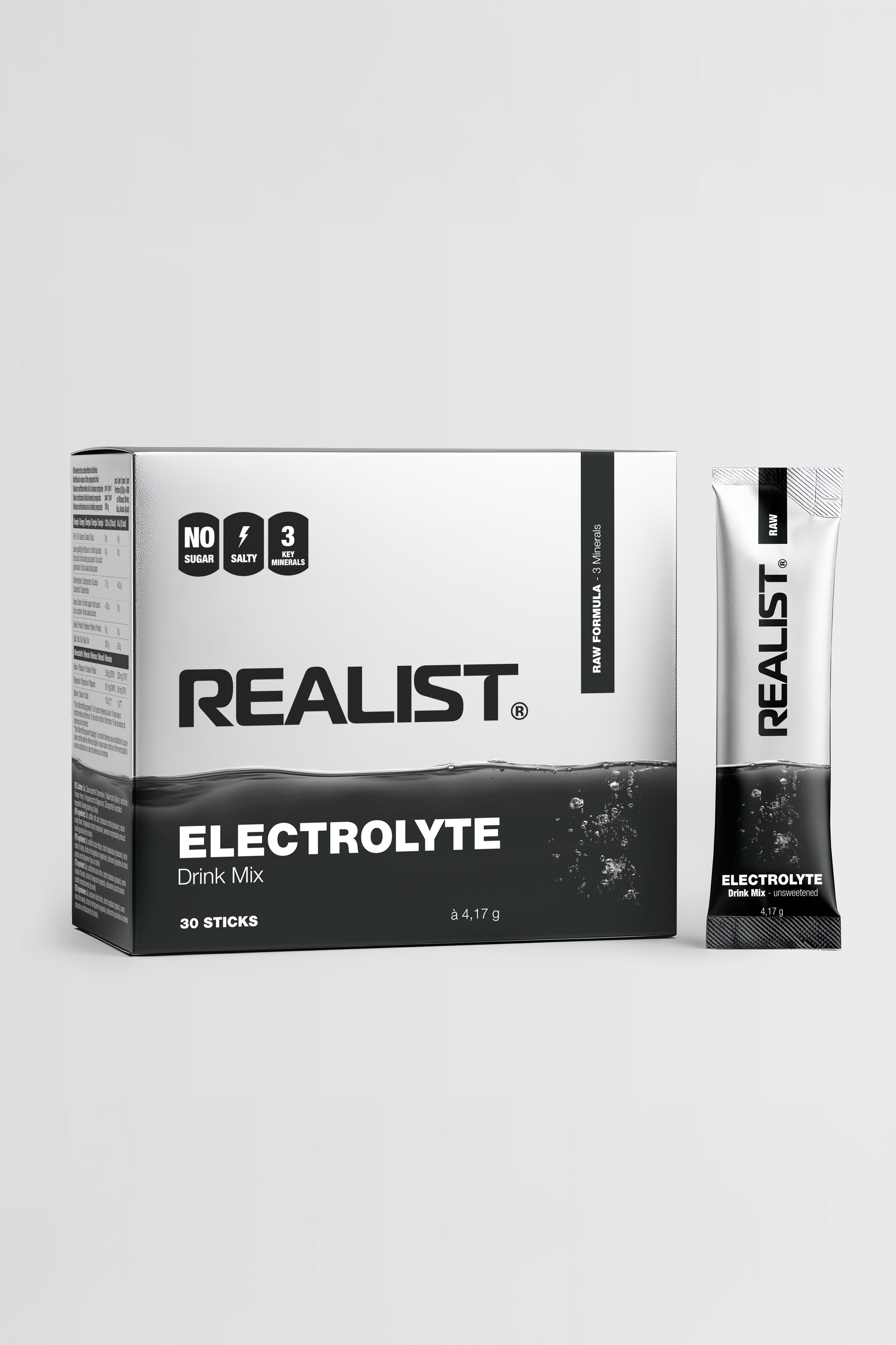 Elektrolyte Drink Mix Neutral (Raw) – REALIST